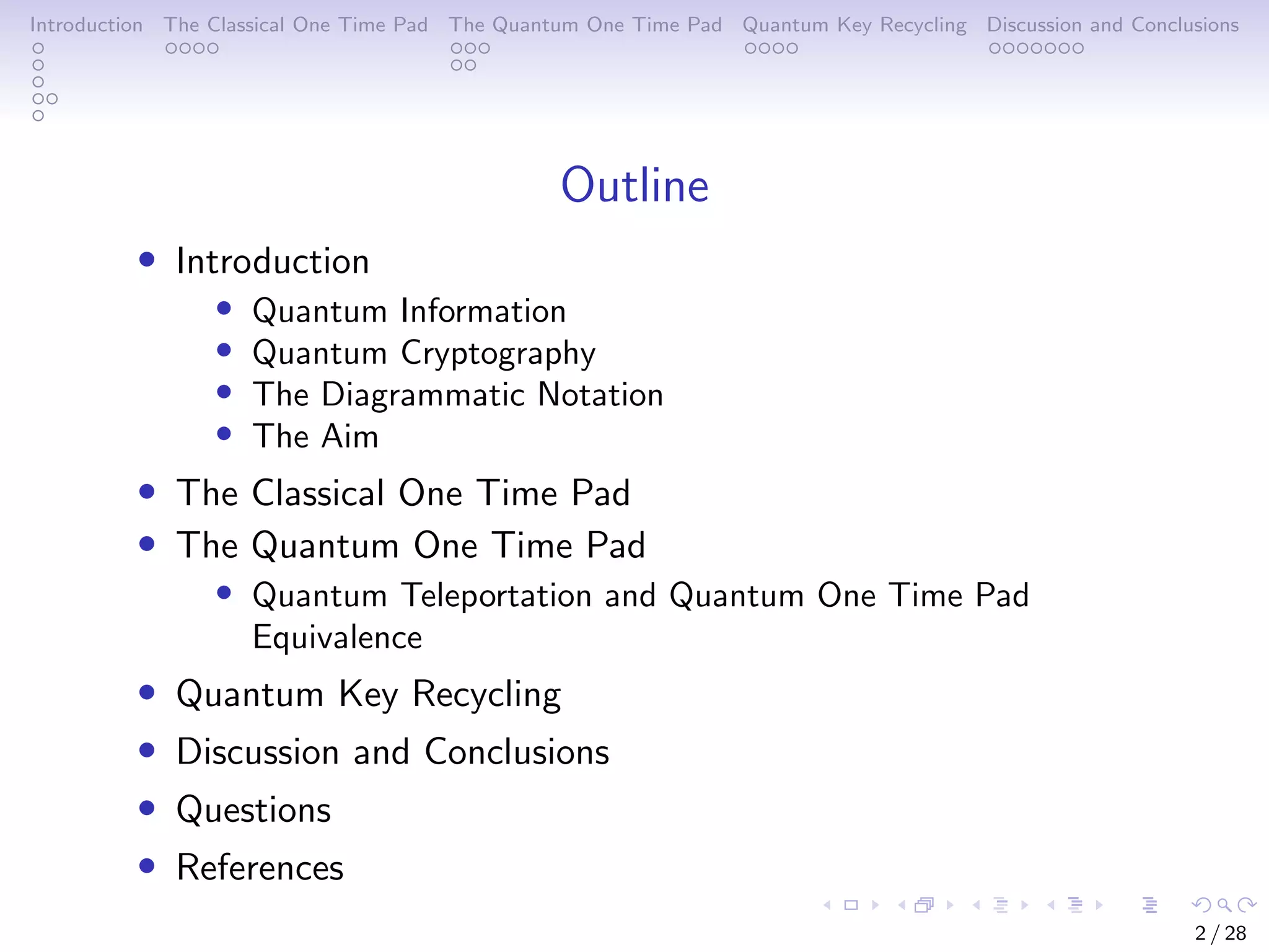 Diagrammatic Notation for Quantum Cryptography | PPT