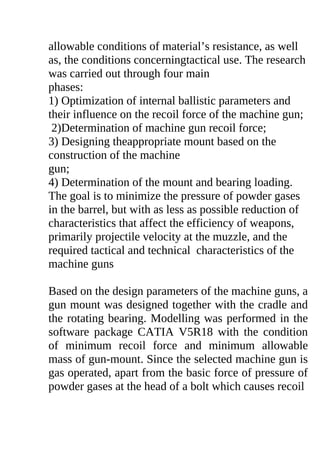 Machine gun in defence | PDF