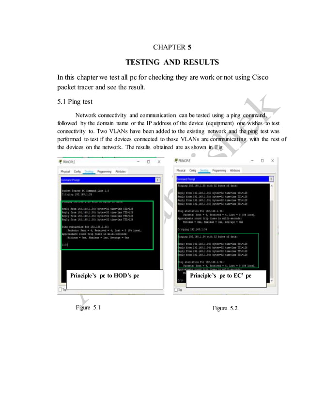 Design And Simulation Of Local Area Network Using Cisco Packet Tracer