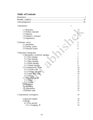 Design and Simulation of Local Area Network Using Cisco Packet Tracer | DOCX