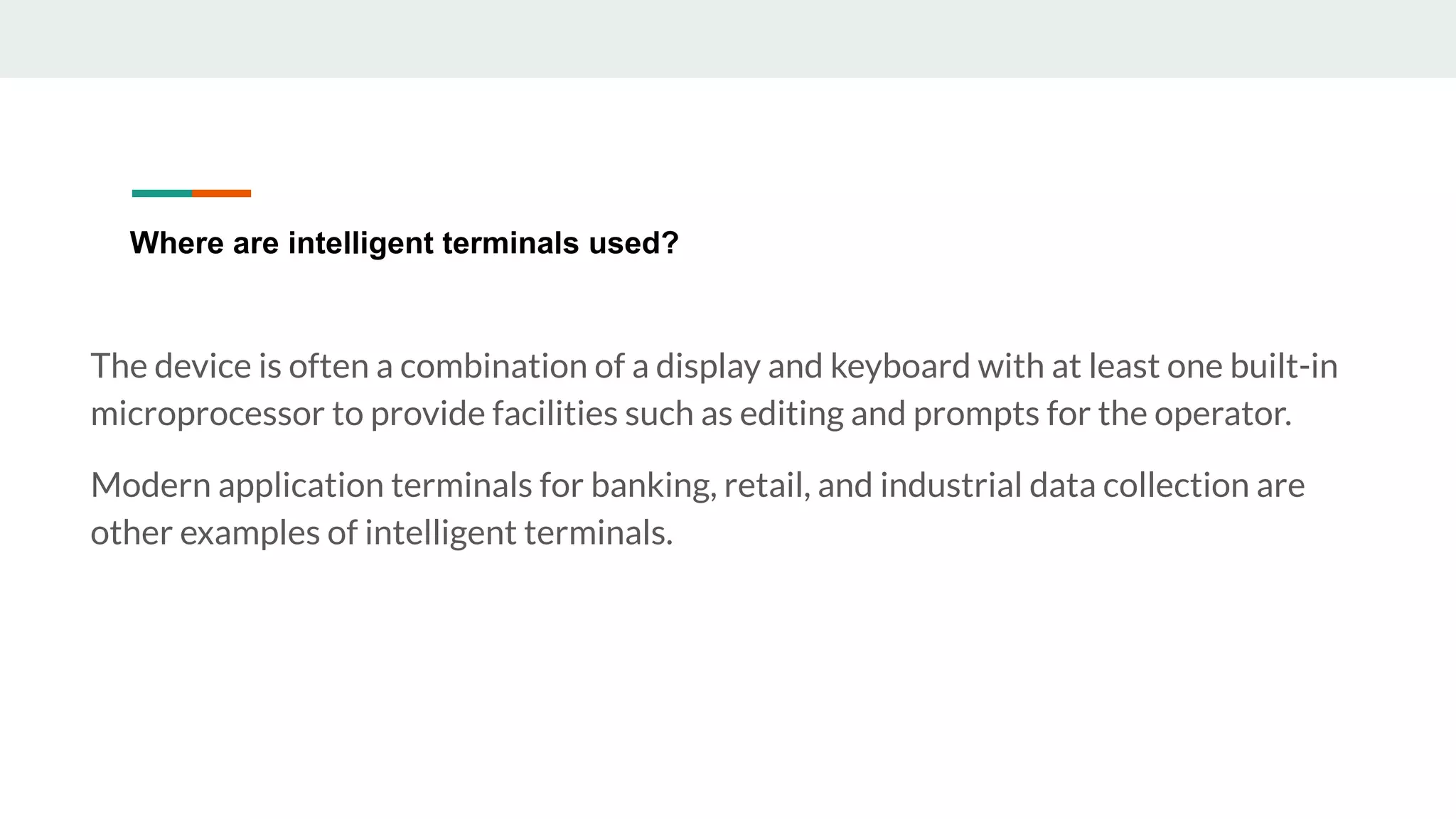 Smart and Intelligent Terminal | PDF