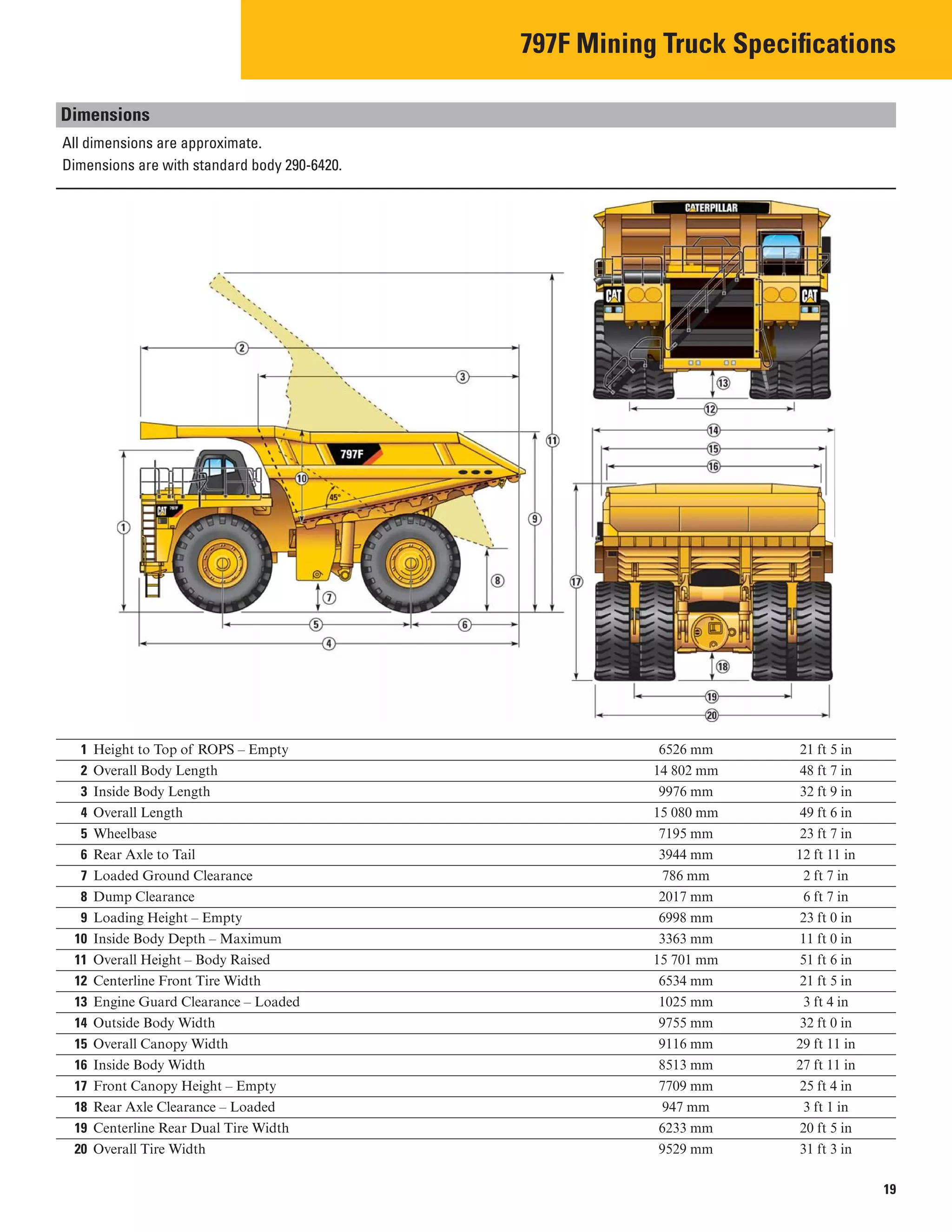 CAT 797 Brochure | PDF