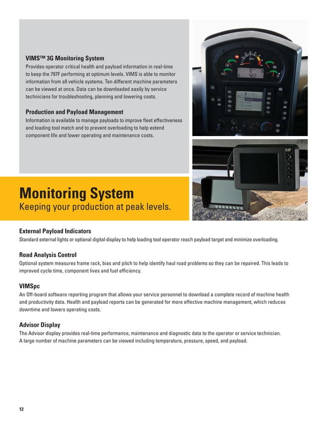 CAT 797 Brochure | PDF