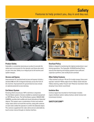 CAT 797 Brochure | PDF | Performance Cars | Auto Type