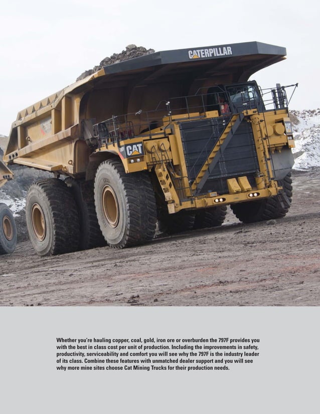 CAT 797 Brochure | PDF