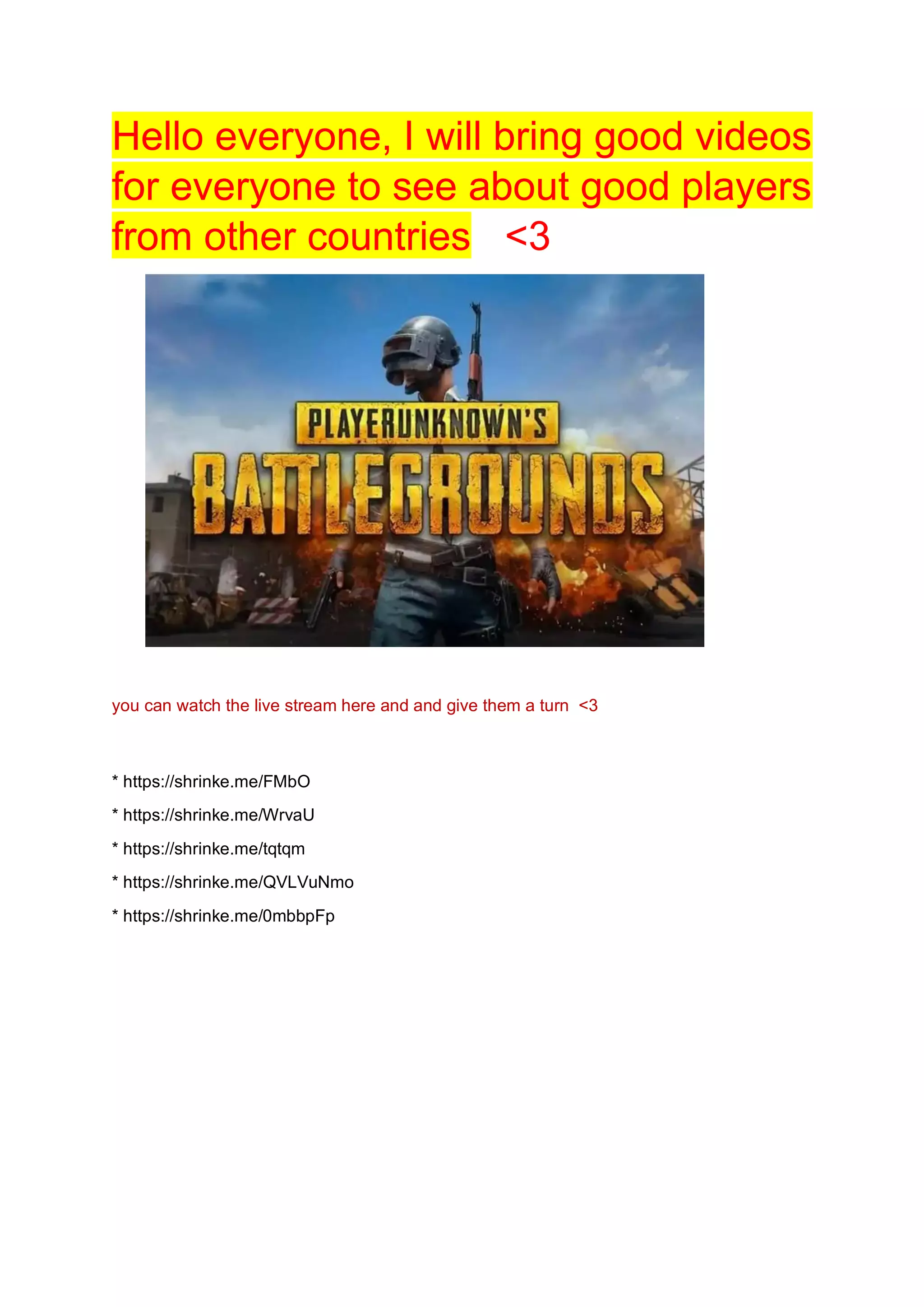 GAME PUBG MOBILE | PDF