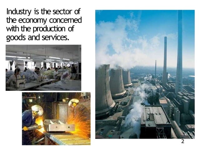 Types of Industry | PPTX | Manufacturing Industry | Industries