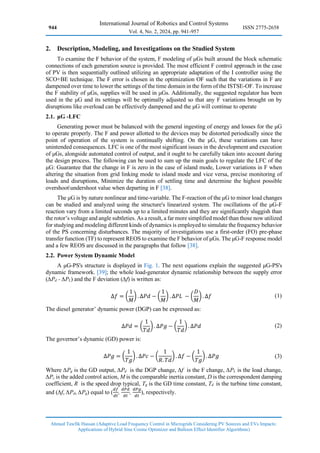 adaptive load frequency control of microgrid | PDF
