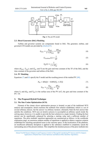 adaptive load frequency control of microgrid | PDF