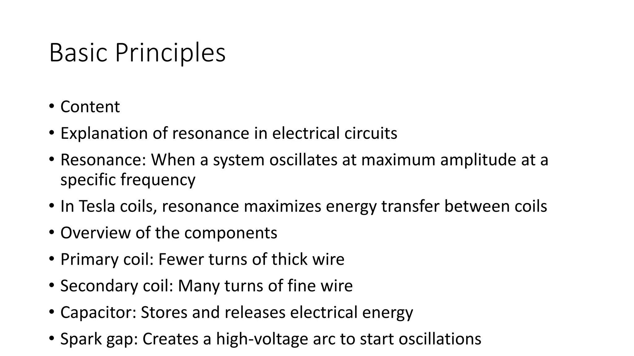 TESLA COIL INFORMATION AND SCIENCE BEHIND TESLA COIL | PPTX