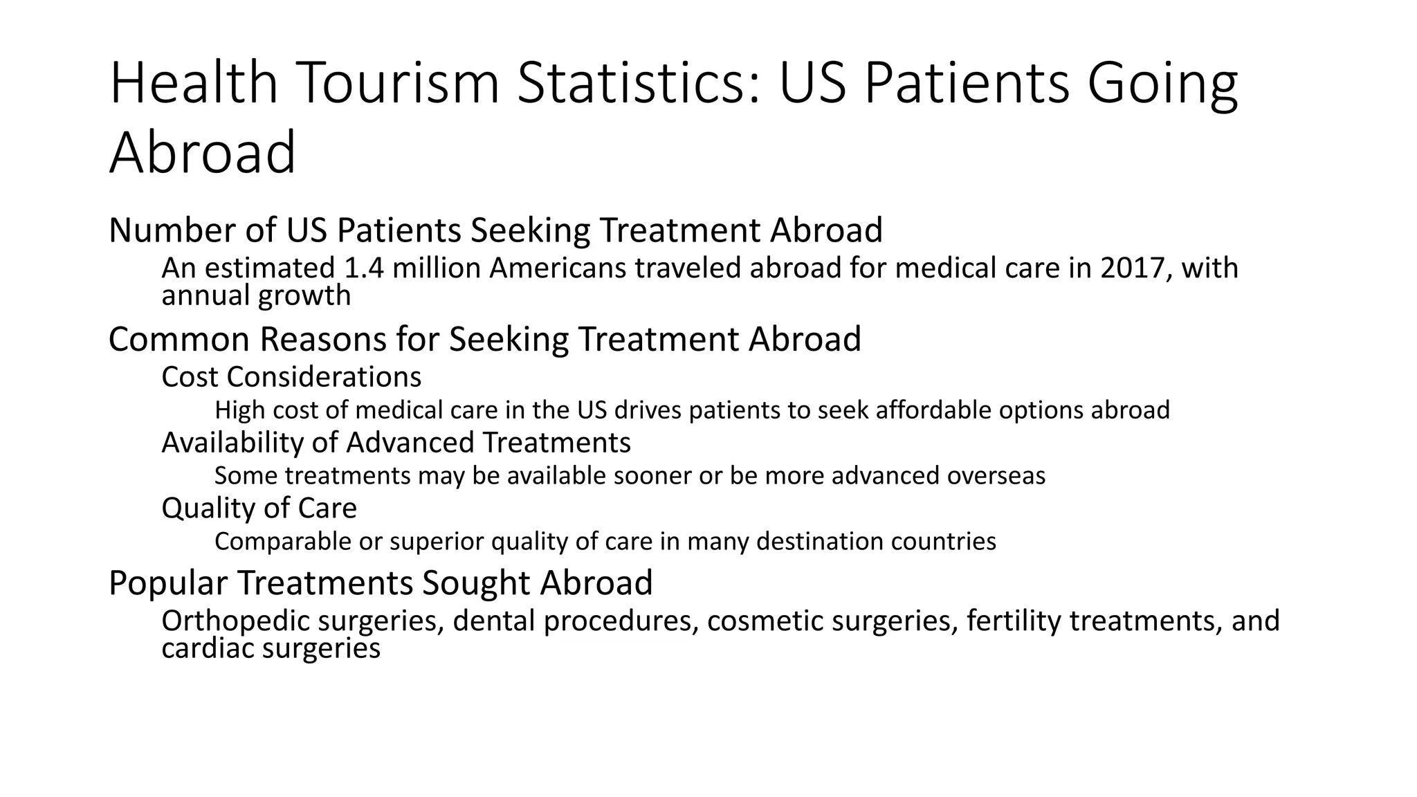 HEALTHCARE TOURISM IN TURKIYE AND USA IN BAHAMAS | PPTX | Healthcare ...