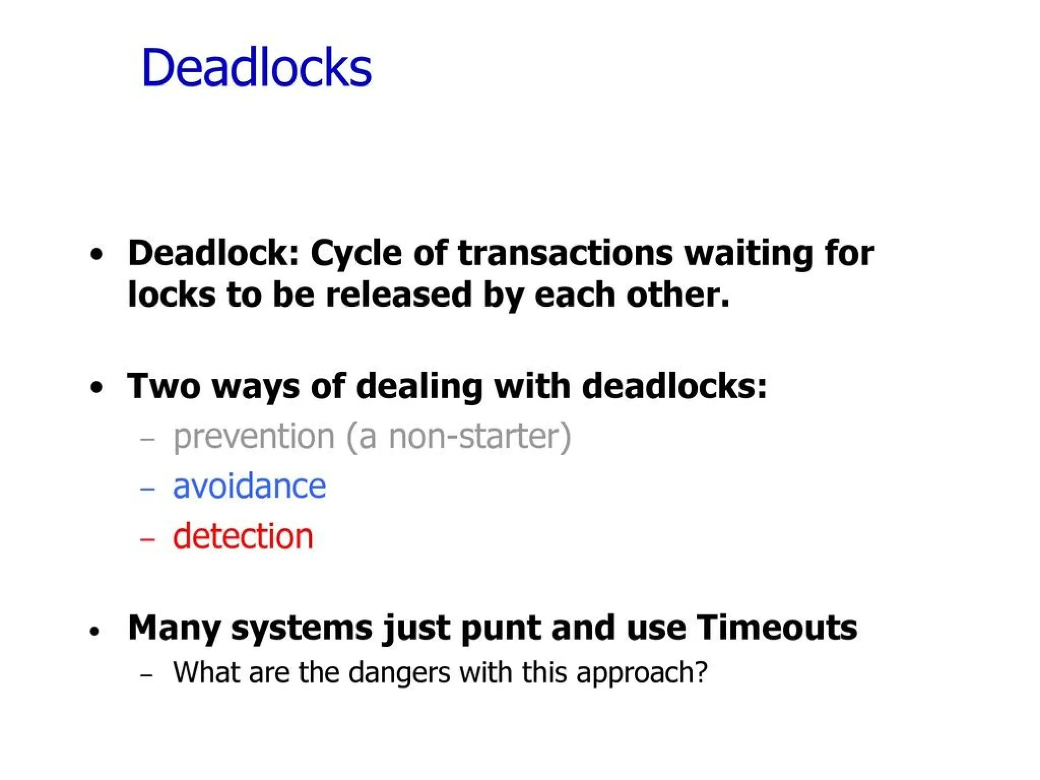 Transactions Intro And Concurrency Control Ppt