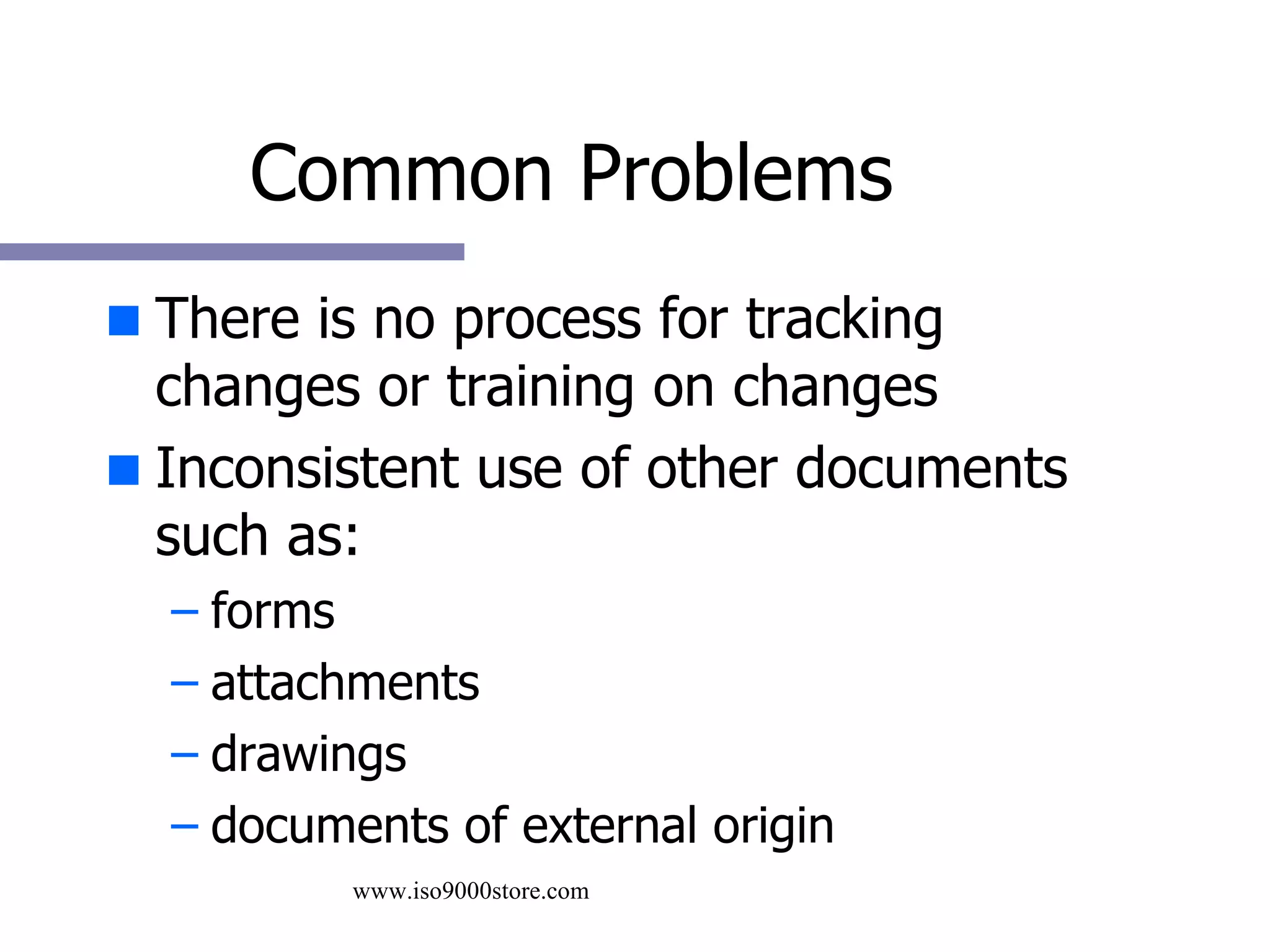Document Control | PPT