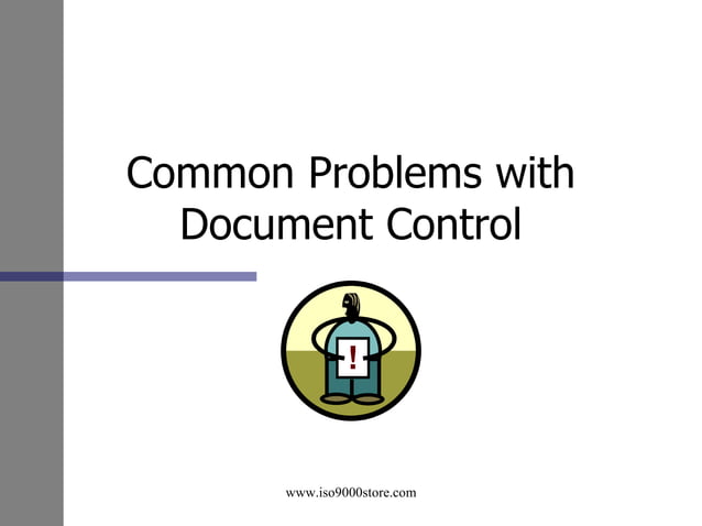 Document Control