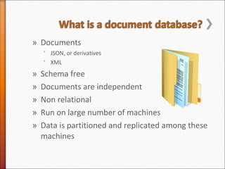 Document Databases & RavenDB | PPT
