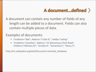 Document Databases & RavenDB | PPT