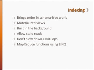 Document Databases & RavenDB | PPT