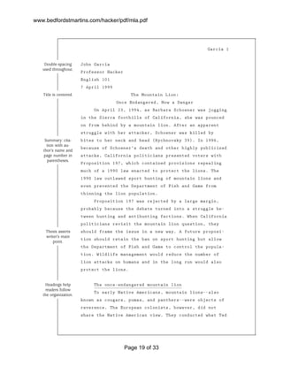 Document Examples | PDF