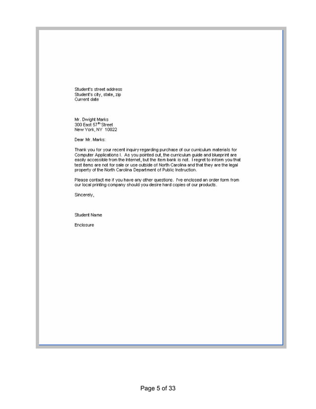 Document Examples | PDF