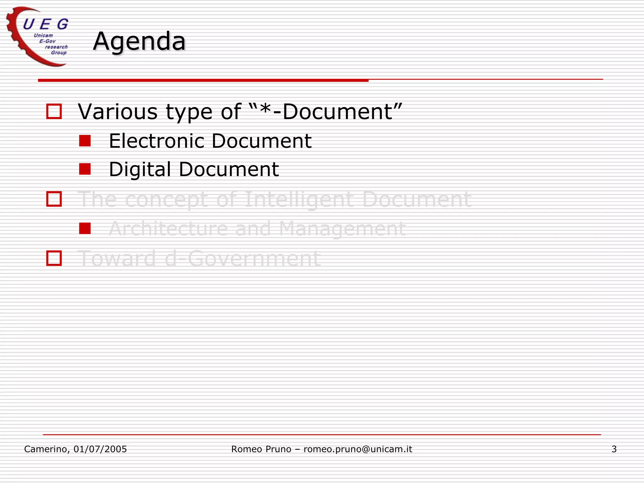 Document Exchange Methodology for Collaborative Work in eGovernment | PPT