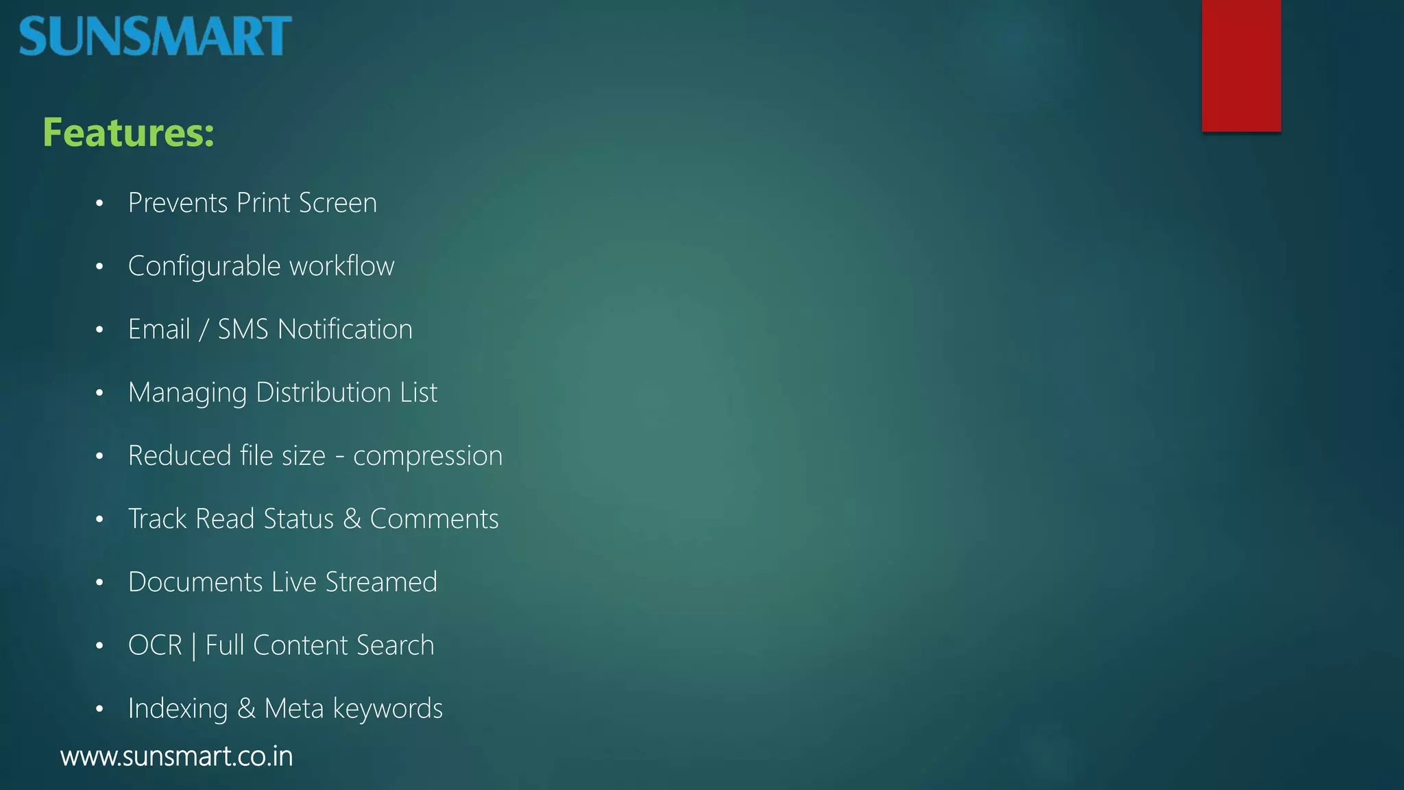 Document Management Software - SunSmart Technologies | PPTX | Operating Systems | Computer ...