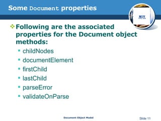 Document Object Model | PPT