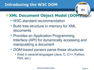 Document Object Model | PPT