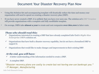 Document the drp now | PPT