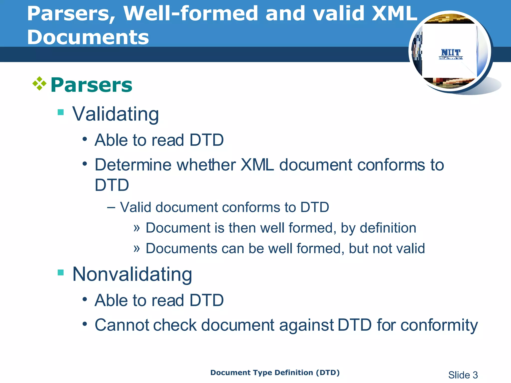 Document Type Definition | PPT