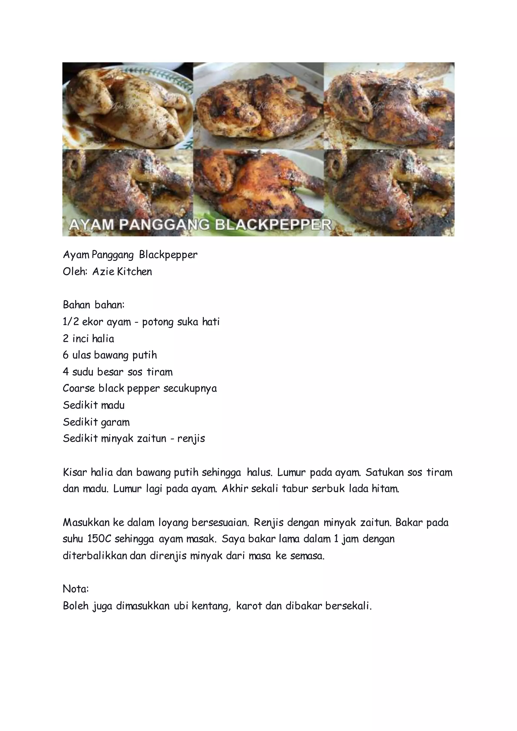 buku resepi koleksi fb | PDF