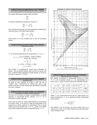 Métodos de estimacion para la conductividad térmica | PDF