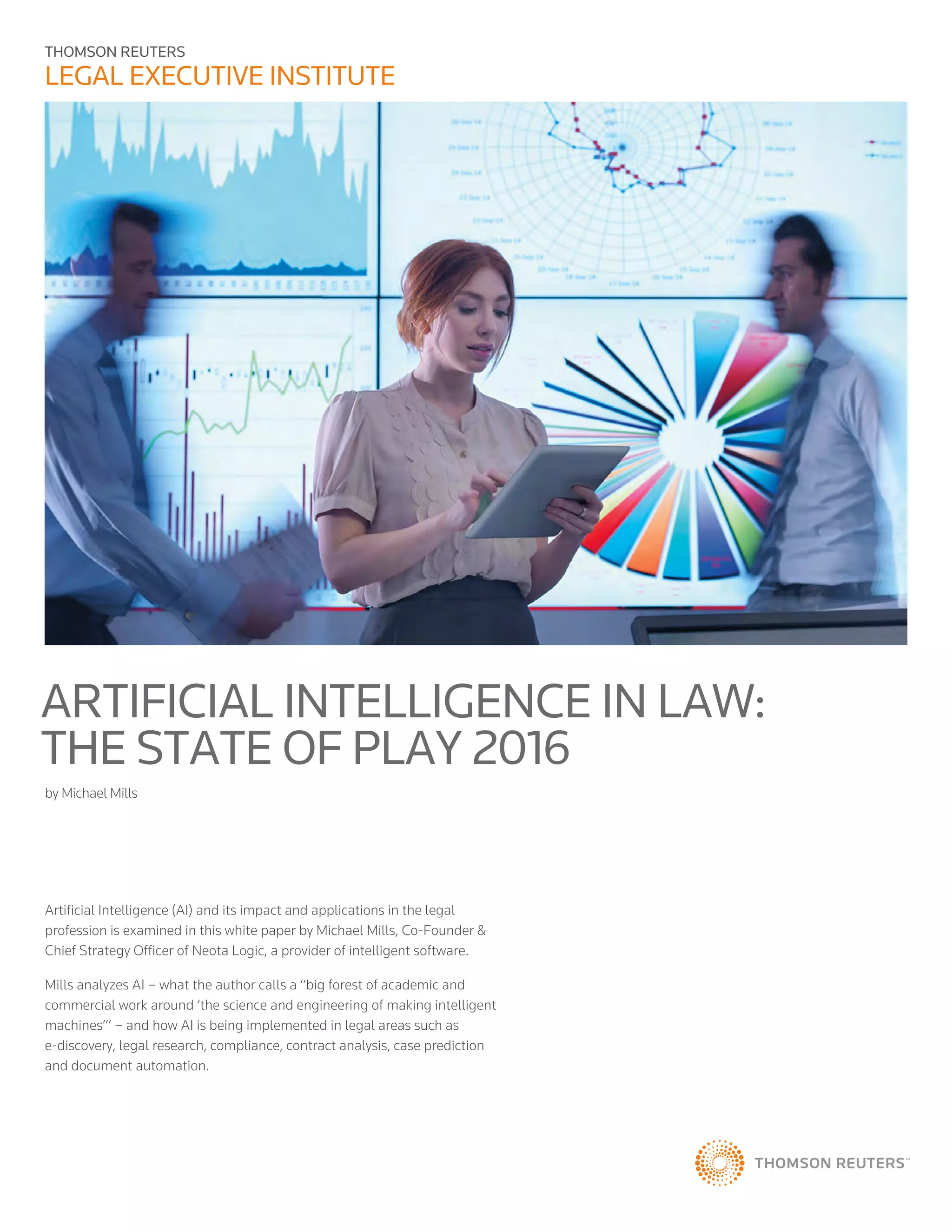 Artificial intelligence in law: the state of play 2016 | PDF