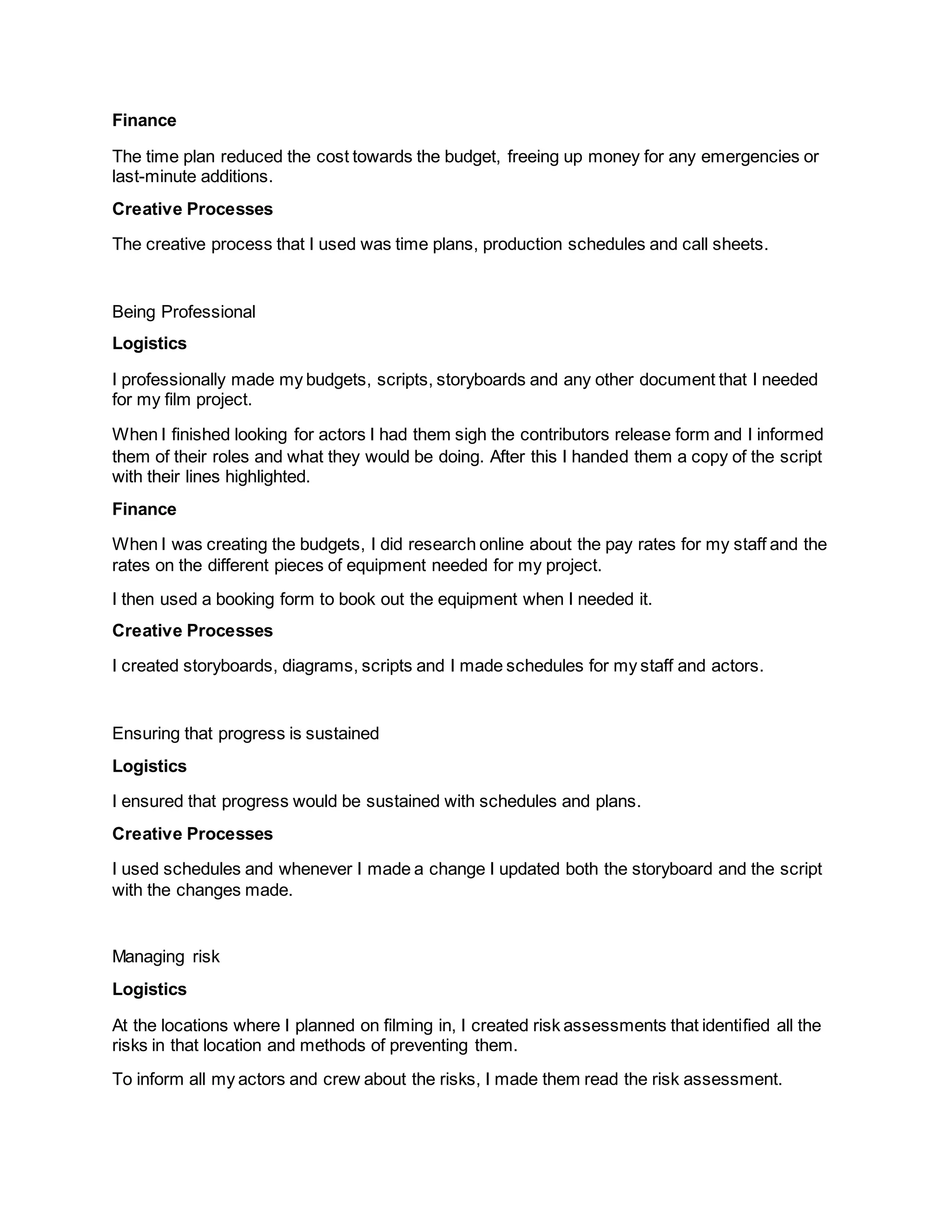 Script for powerpoint learning aim d | PDF