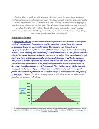 About Topgrapic Map Details & know how to study topograpic map. | PDF