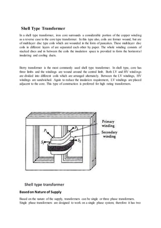 Presentation report of transformer | DOCX