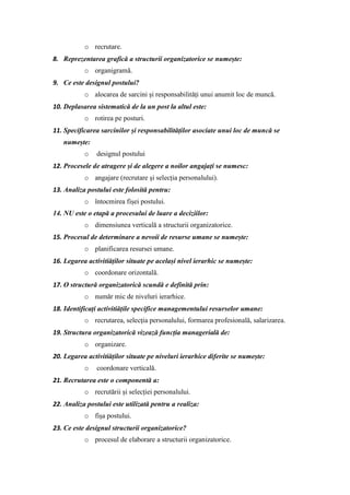 Intrebări management | PDF