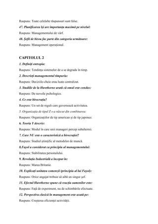 Intrebări management | PDF