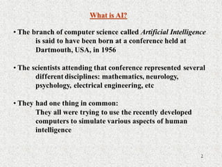 document on artificial intelligence - pdf | PPT