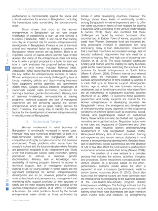 Critical Factors for the Development of Women Entrepreneurship in ...