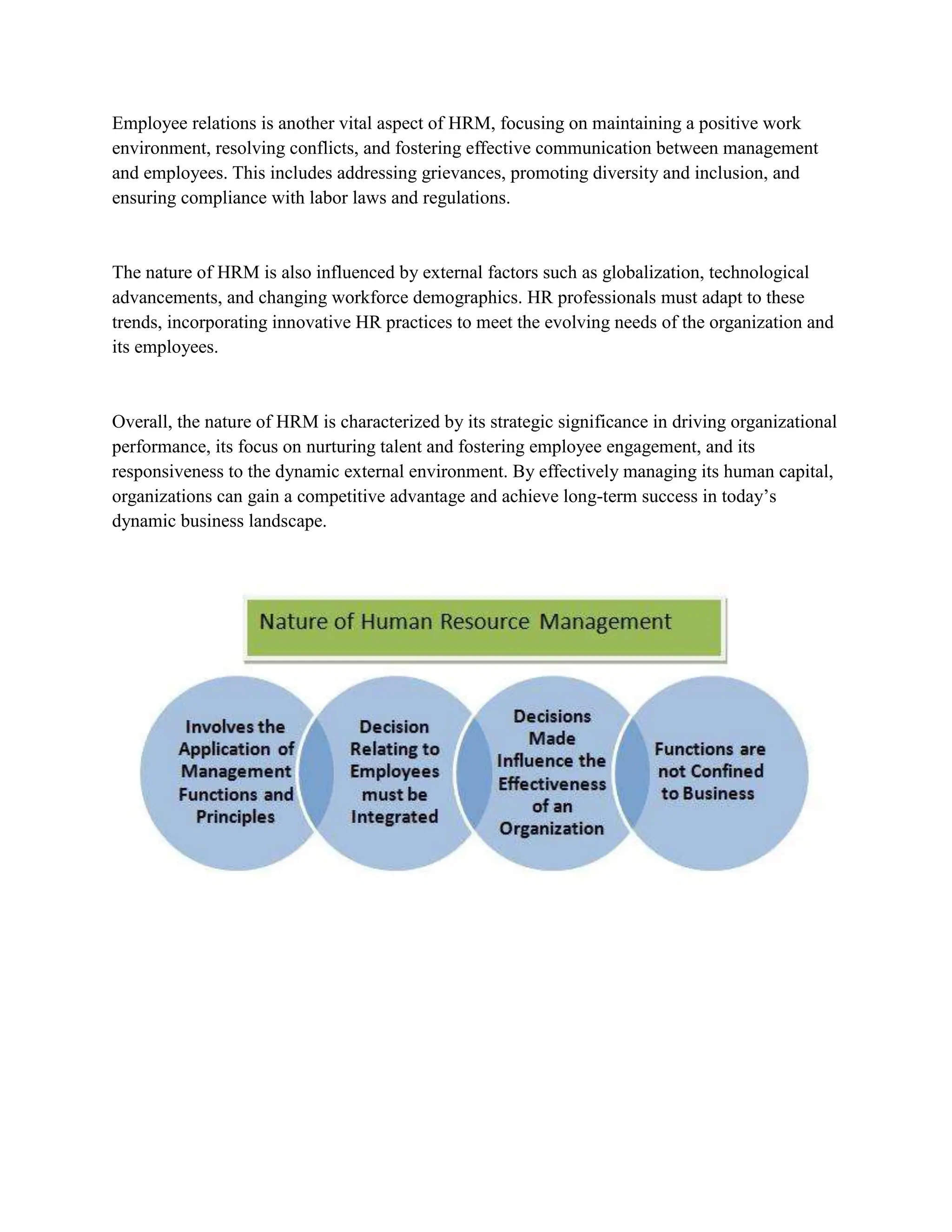 Human resource management project in detail | DOCX