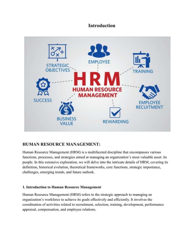 Human resource management project in detail | DOCX | Human Resources ...