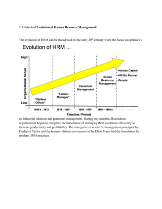 Human resource management project in detail | DOCX