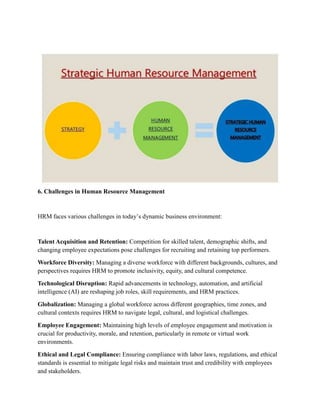 Human resource management project in detail | DOCX