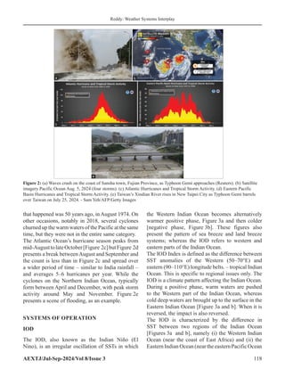 Mutual interactions and Inter-relationships between “Weather” and ...