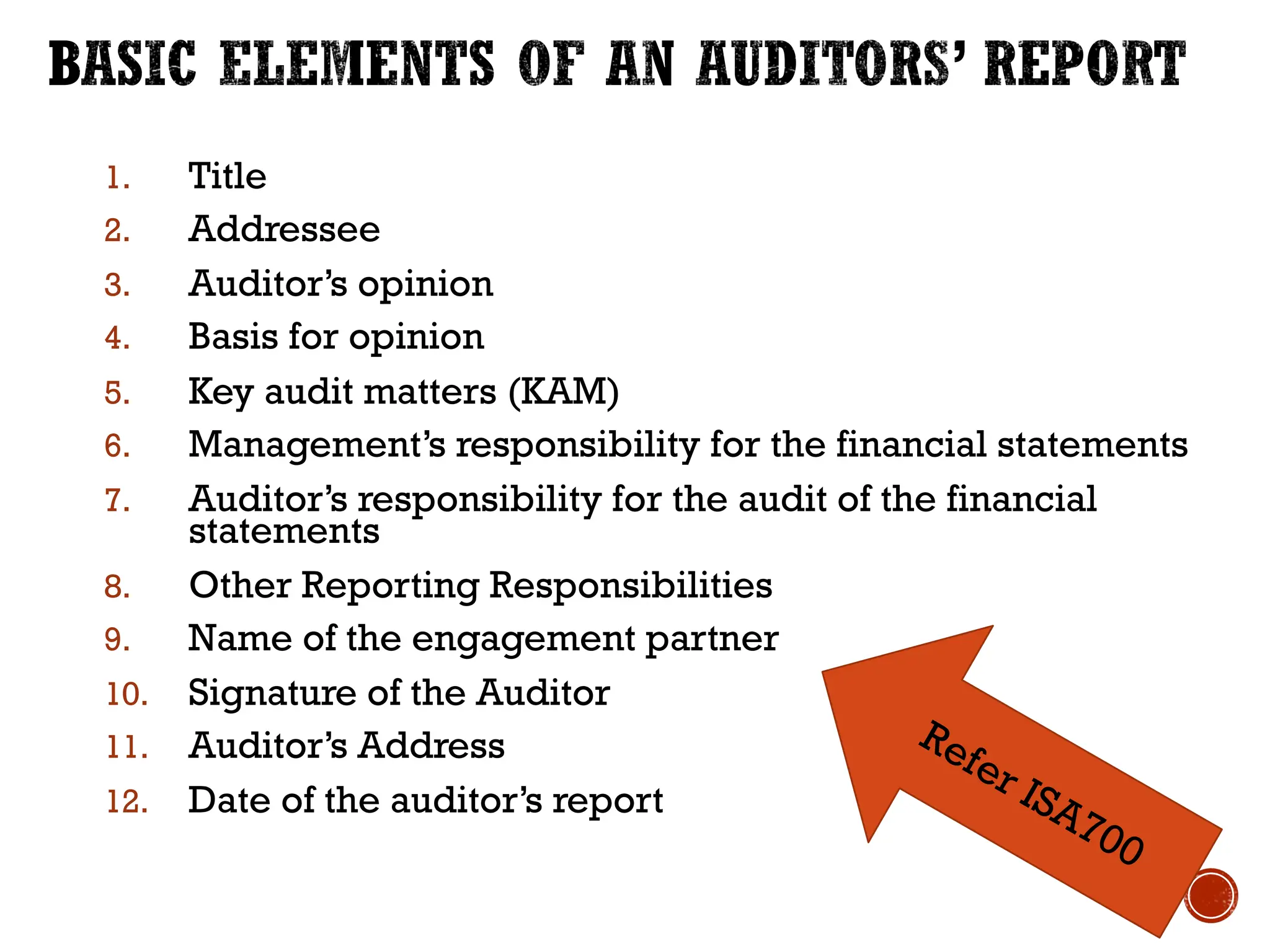 Aud589- INDEPENDENT AUDITOR REPORT ( FINAL STAGE OF AUDIT REPORT PROCESS) | PDF