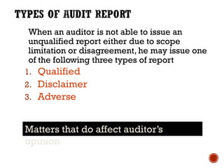 Aud589- INDEPENDENT AUDITOR REPORT ( FINAL STAGE OF AUDIT REPORT ...