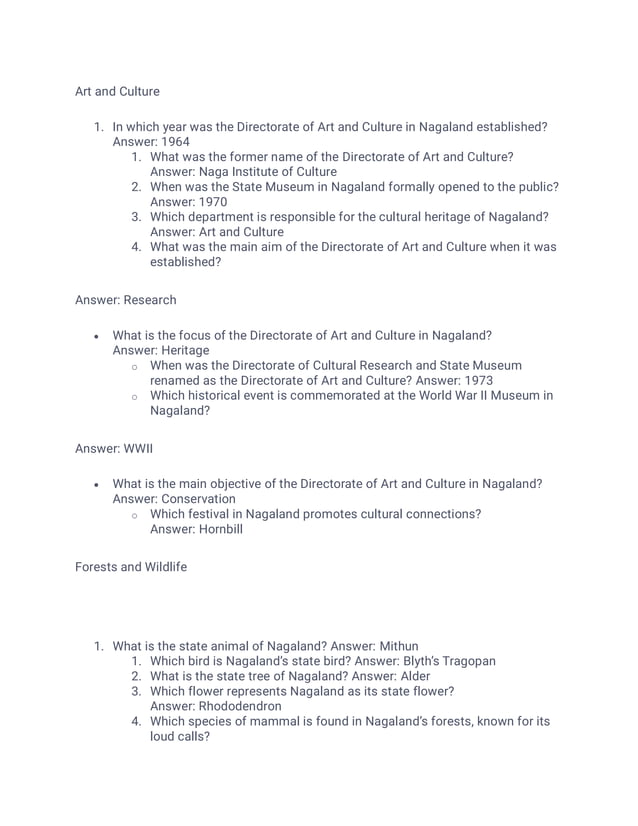 Nagaland Important SSC Question Bank all topics | PDF