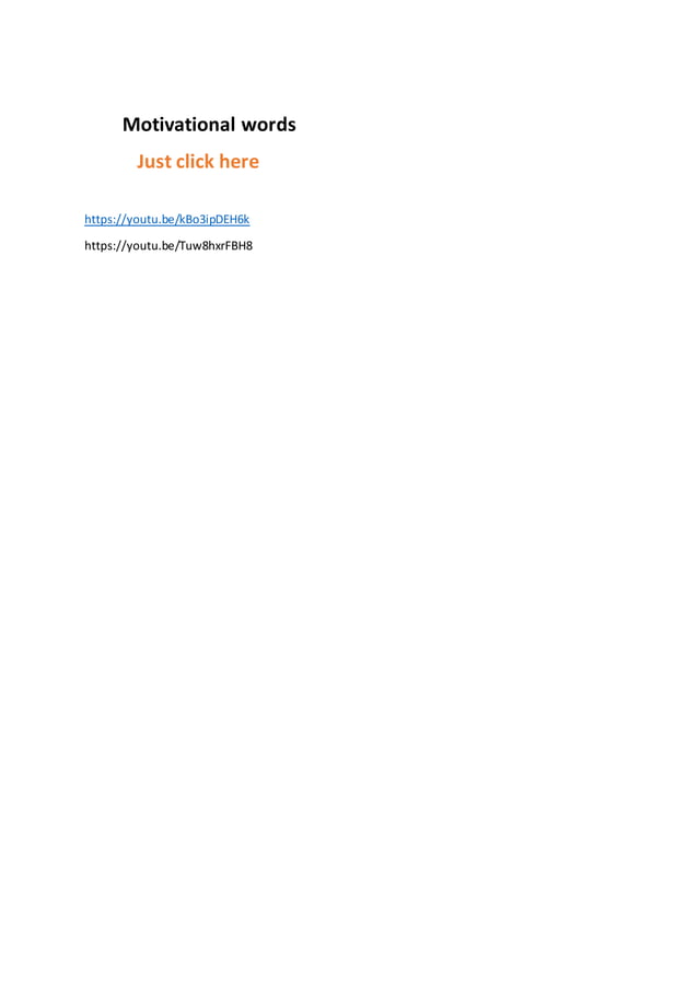 Motivational | DOCX