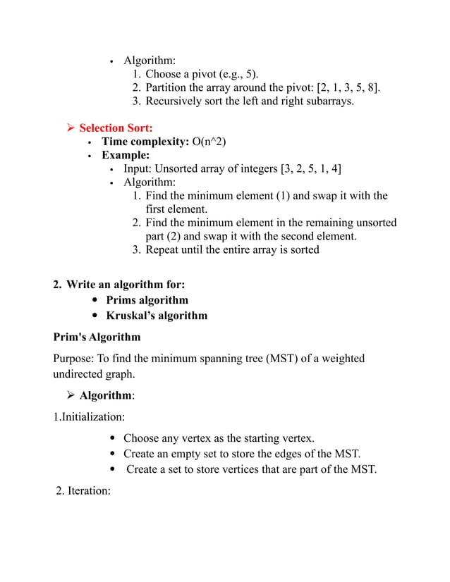 Data Analysis And Algorithm Analysis Presentation Pdf