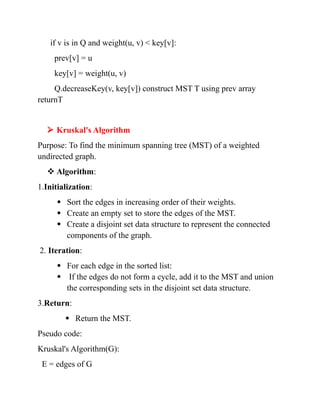 Data analysis and algorithm analysis presentation | DOCX